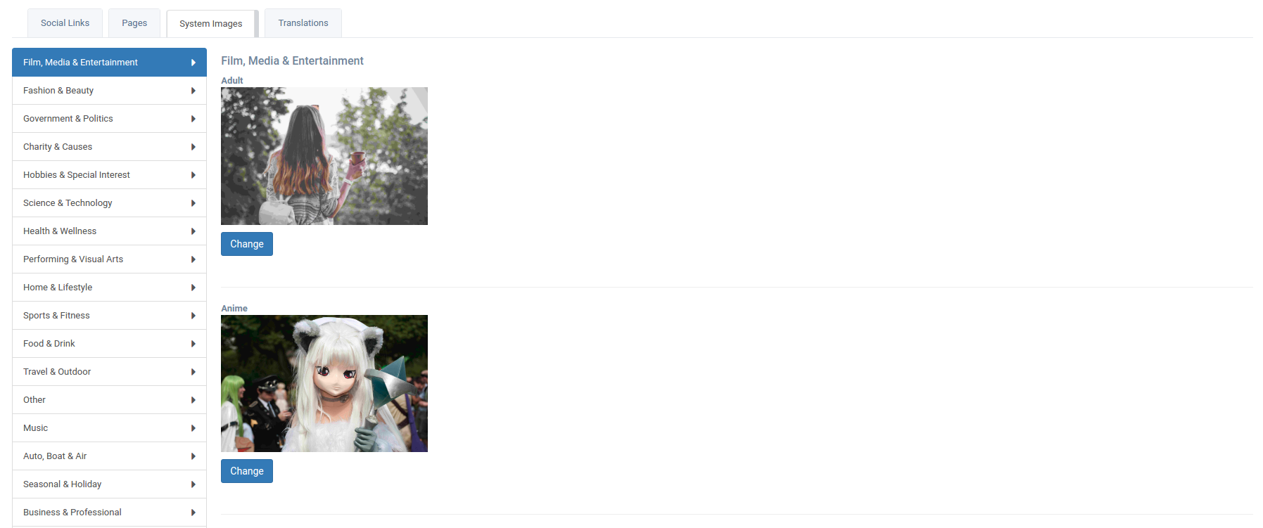 Add ui for admin/content/system-images · Issue #207 · fossasia/open-event-frontend · GitHub