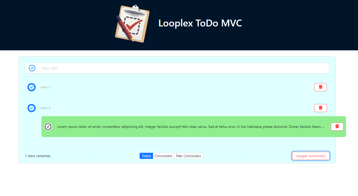 GitHub - viniciusvieirasilva/looplex-todo-mvc
