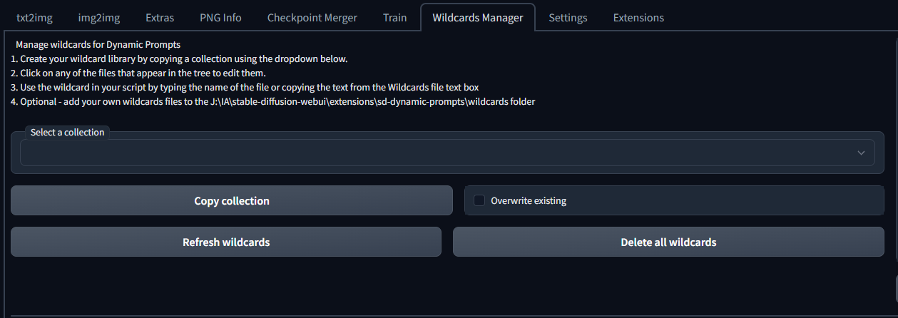 Dynamic Prompts does nothing more · Issue #344 · adieyal/sd-dynamic-prompts · GitHub