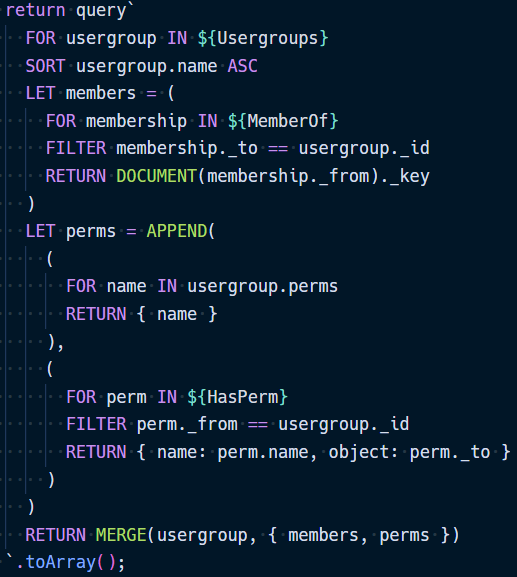 Support `query` template tag · Issue #1 · monotykamary/vscode-aql · GitHub