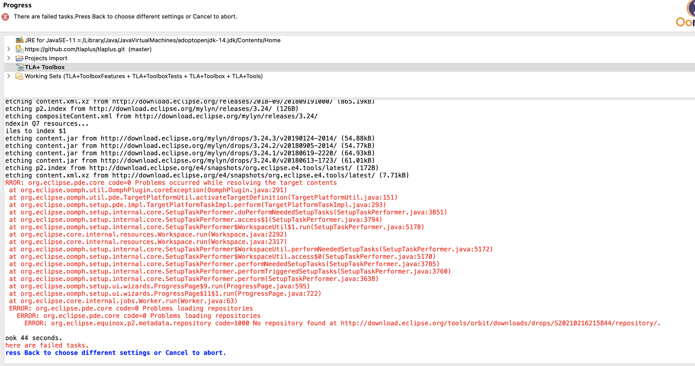 Outdated repository link on Oomph installer · Issue #664 · tlaplus/tlaplus · GitHub
