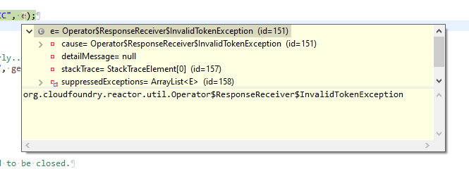 Application fails to start when getting UAA Authentication Token ...