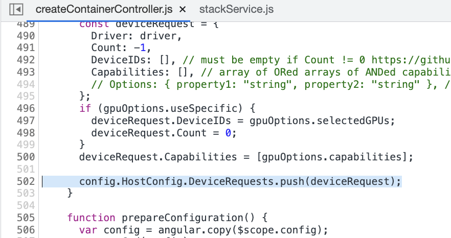 Error when enabling GPU · Issue #7725 · portainer/portainer · GitHub