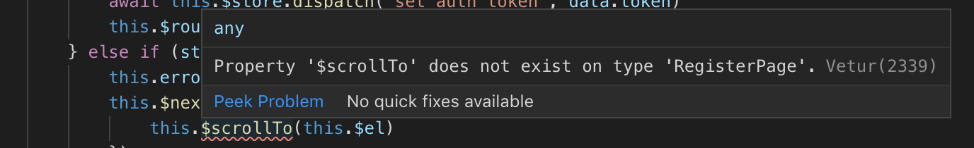 feat: add typescript bindings by IlyaSemenov · Pull Request #159 · rigor789/vue-scrollto · GitHub