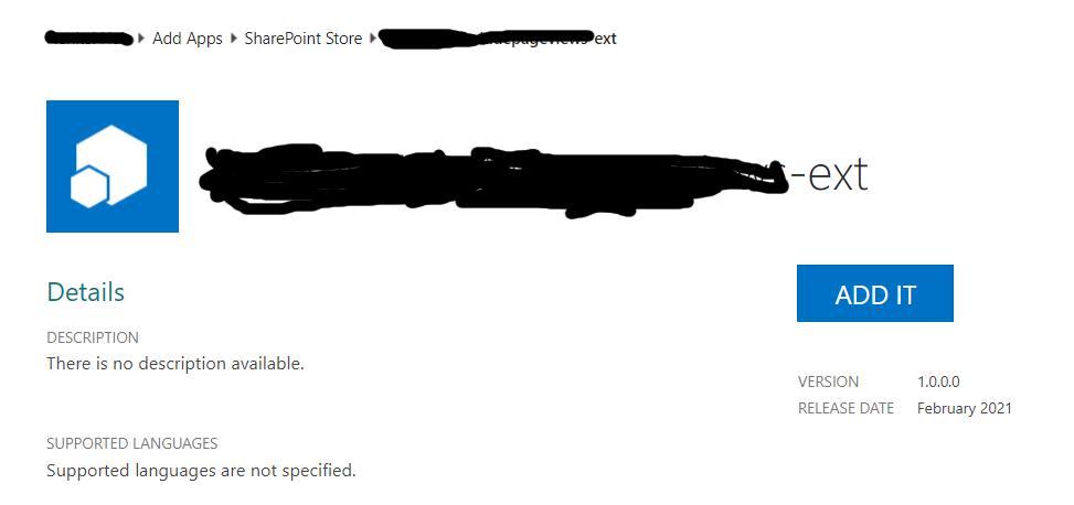SPFX library solution cannot be added to site collection · Issue #6902 · SharePoint/sp-dev-docs ...