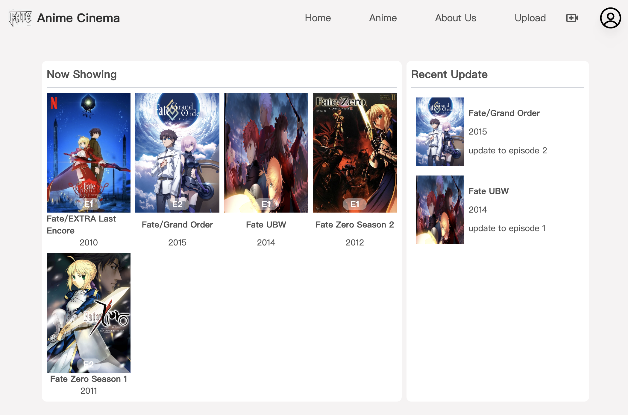 Github Chris Wang15 React Anime Cinema This Is An Open Source Video Website Application That
