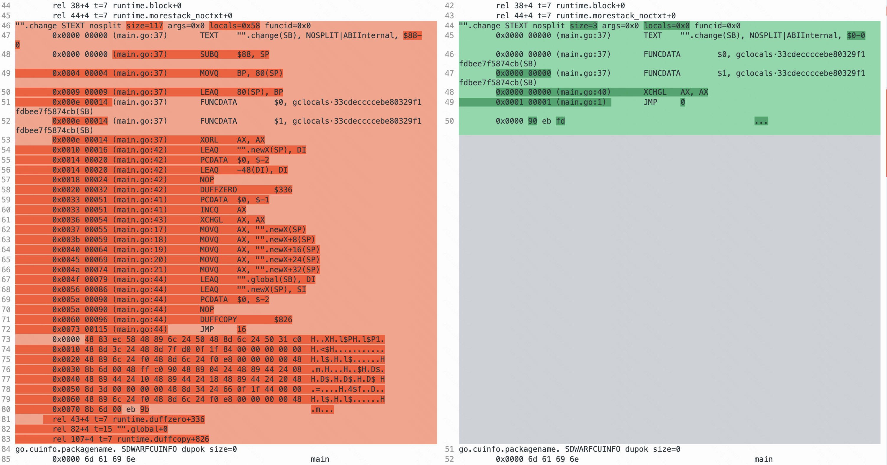 cmd/compile: racy writes to global var not observed · Issue #59088 ...