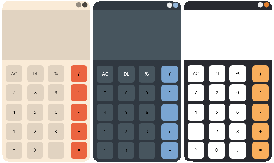 GitHub - maguzzz/Calculator: This basic calculator is developed with C# and WPF technology ...