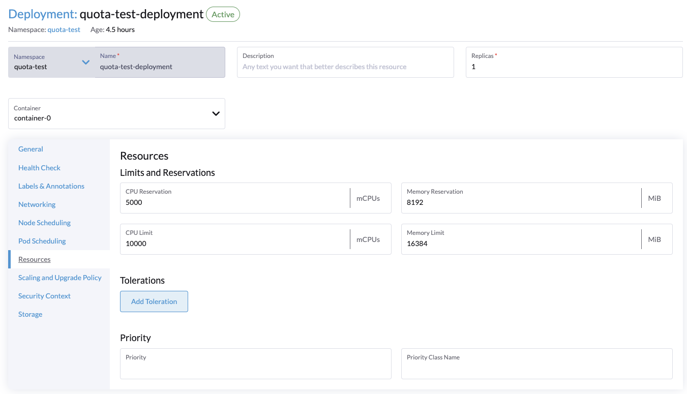 Project/namespace quota not working · Issue #4597 · rancher/dashboard · GitHub