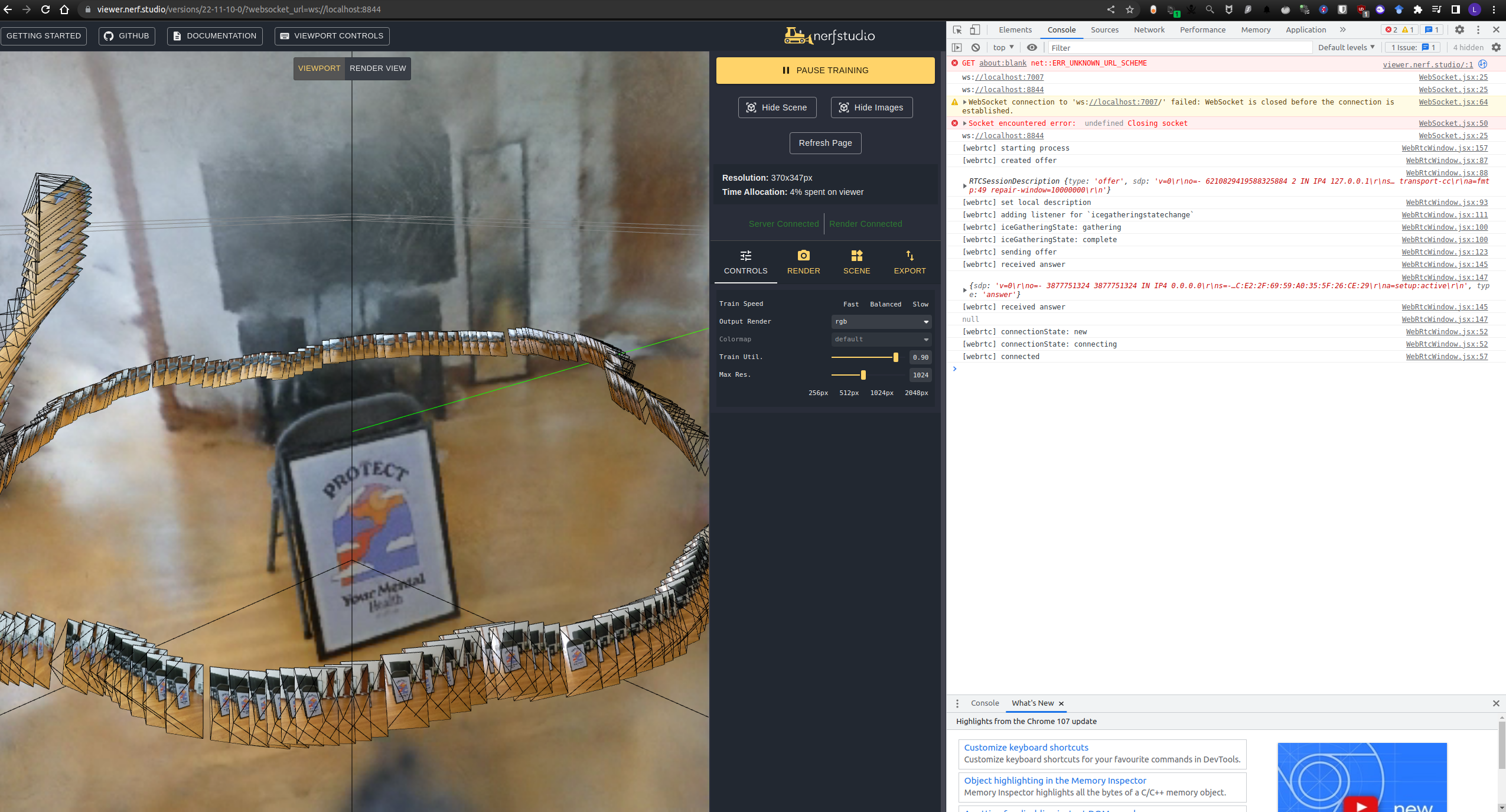 Scene is not rendering · Issue #765 · nerfstudio-project/nerfstudio · GitHub