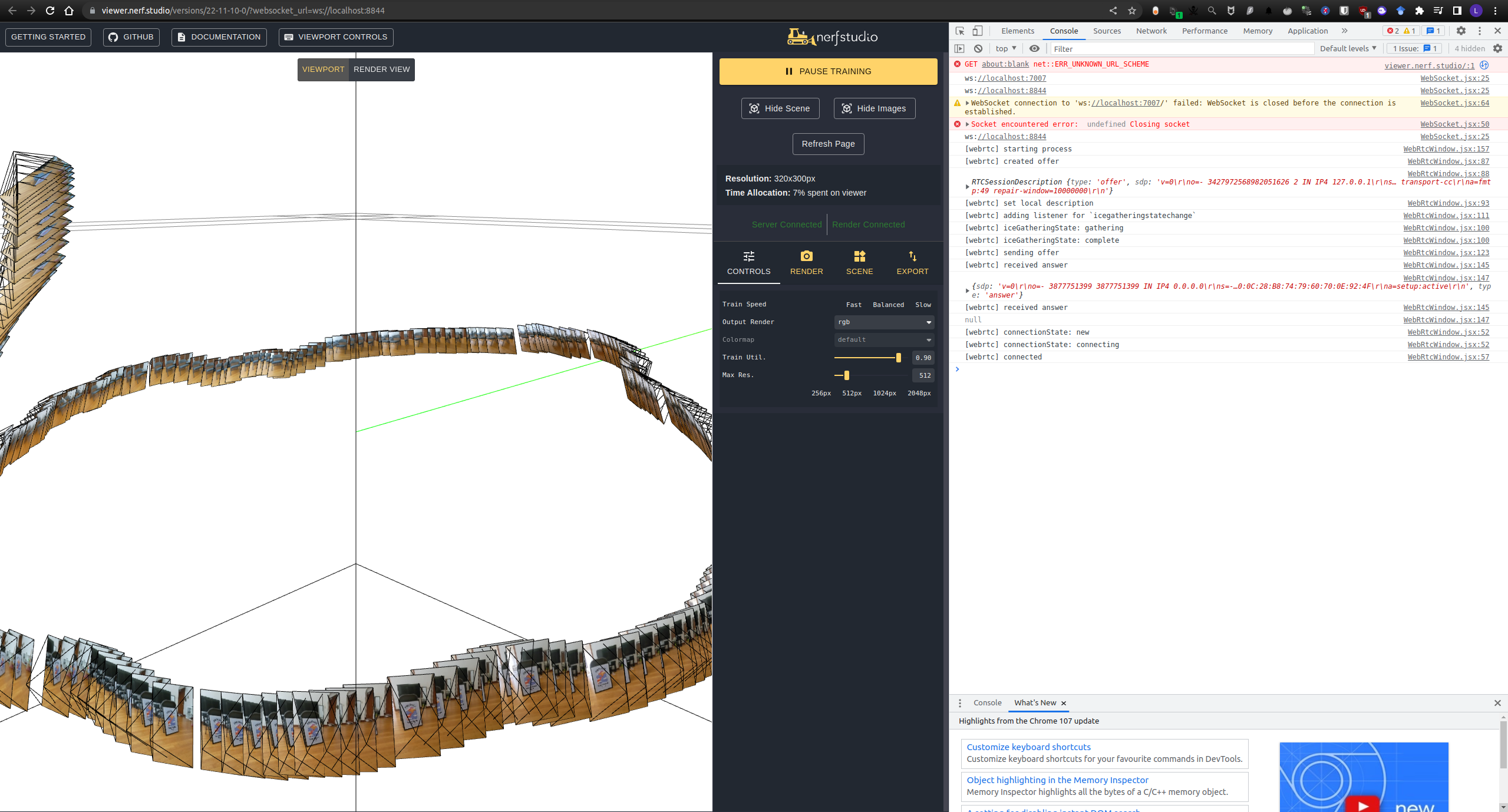 Scene is not rendering · Issue #765 · nerfstudio-project/nerfstudio · GitHub