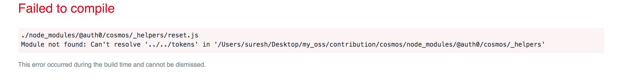 Docs page searching feature breaks the app when I type certain characters · Issue #480 · auth0 ...