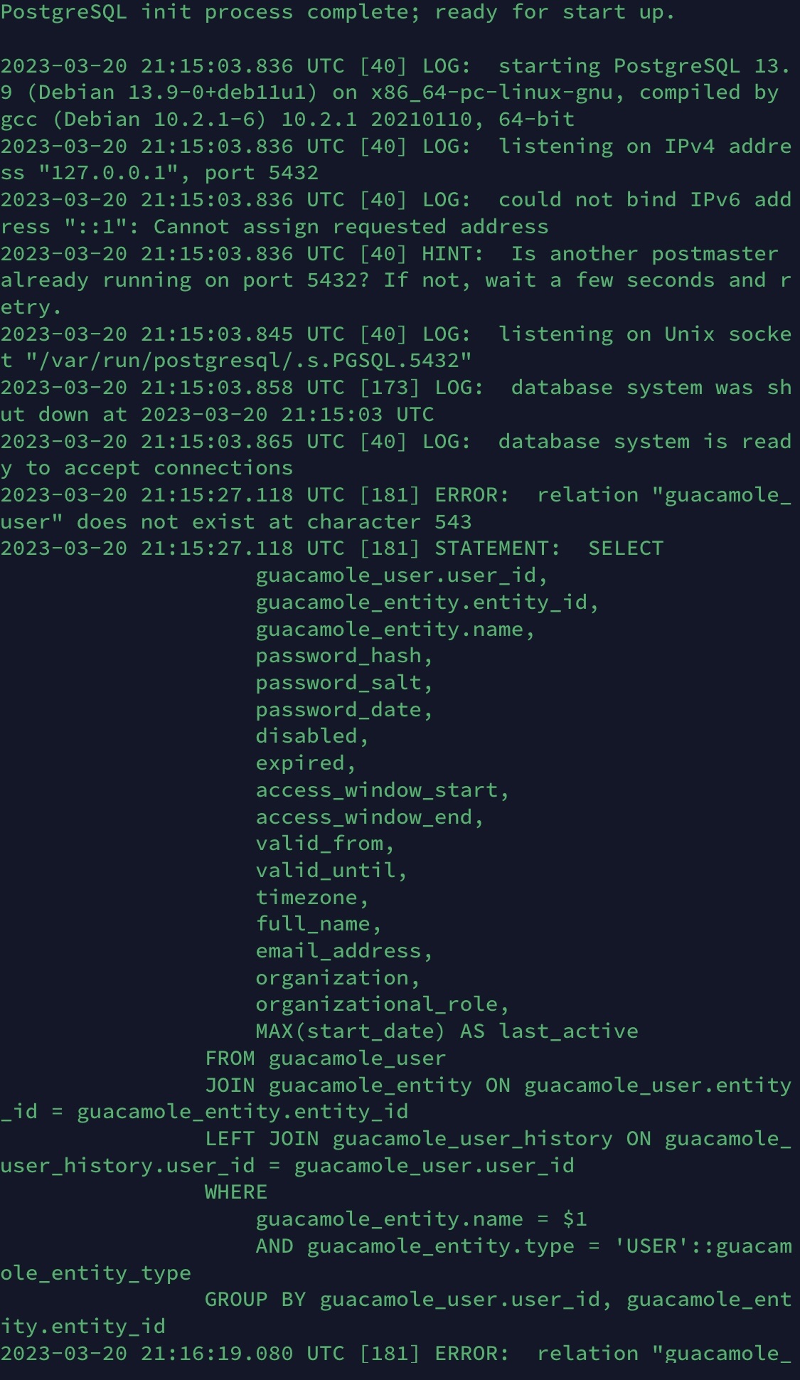 Update 1.5.0 - Login error · Issue #53 · flcontainers/guacamole · GitHub
