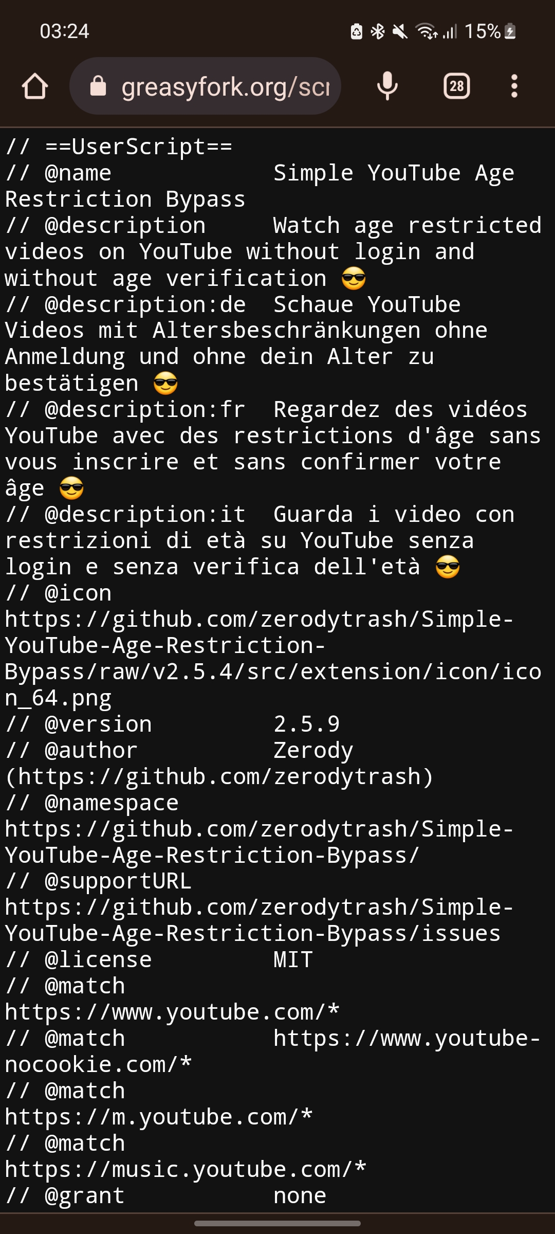 Help how do i use? · Issue #214 · zerodytrash/Simple-YouTube-Age-Restriction-Bypass · GitHub