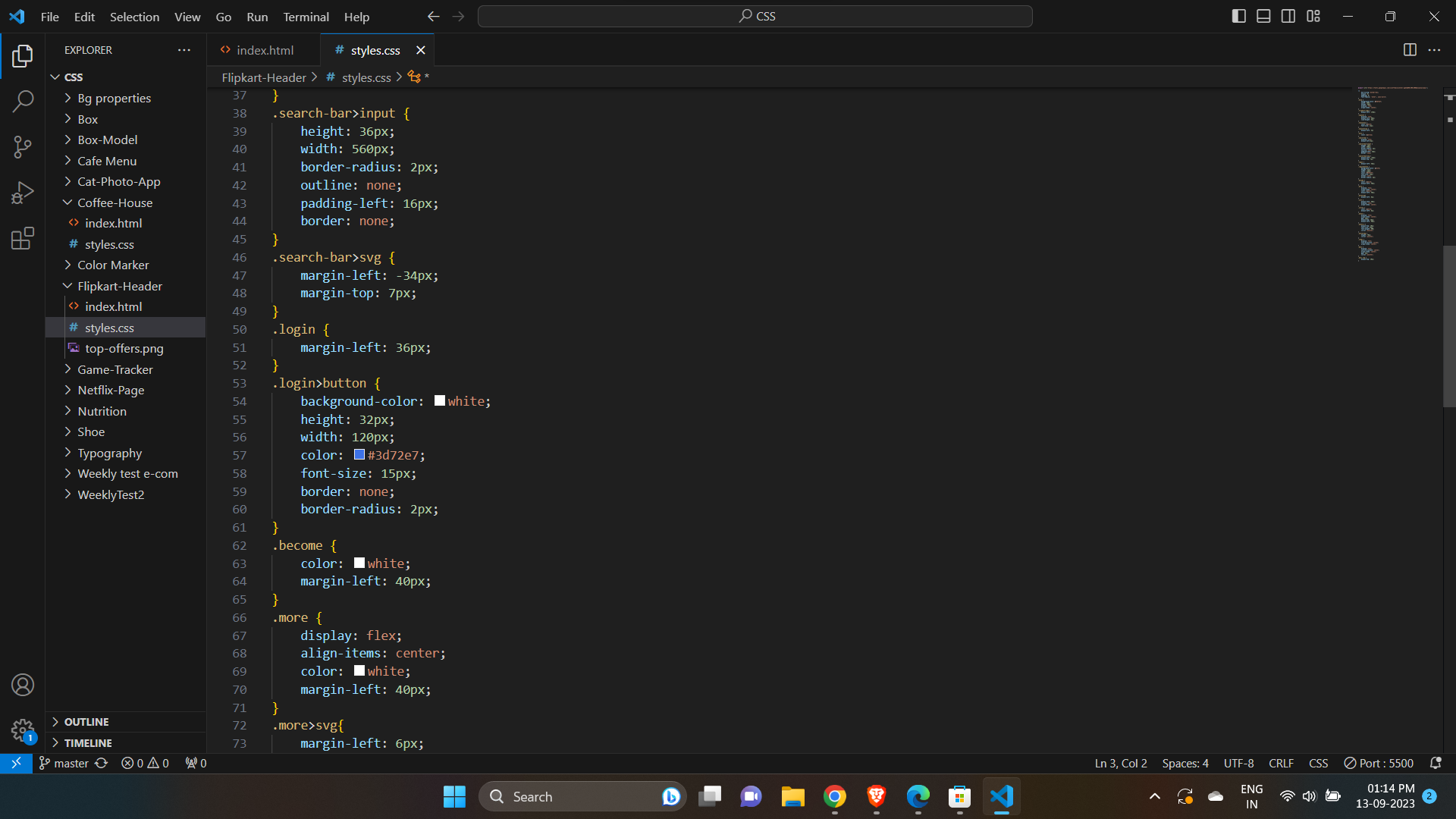 GitHub - jaideepsingh0085/flipkart-navbar