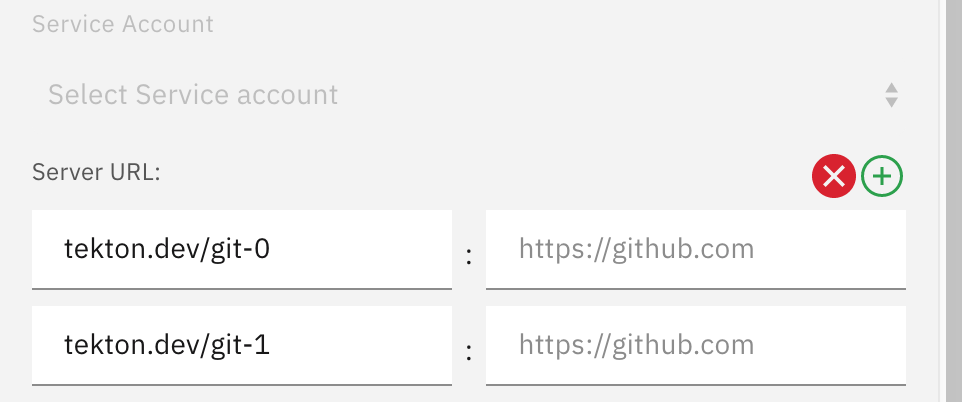 Patch more than one service account to each secret · Issue #505 · tektoncd/dashboard · GitHub