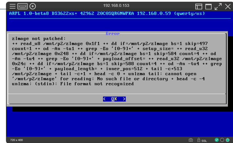 ARPL 106 total crash · Issue #94 · fbelavenuto/arpl-modules · GitHub