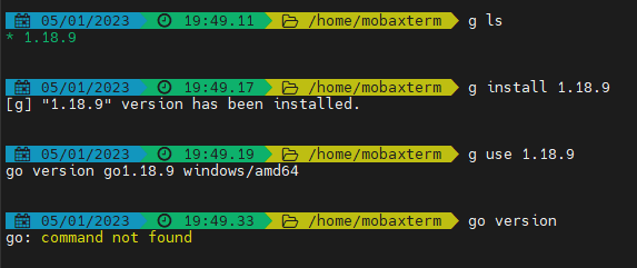 Win10 安装后提示 go: command not found · Issue #84 · voidint/g · GitHub