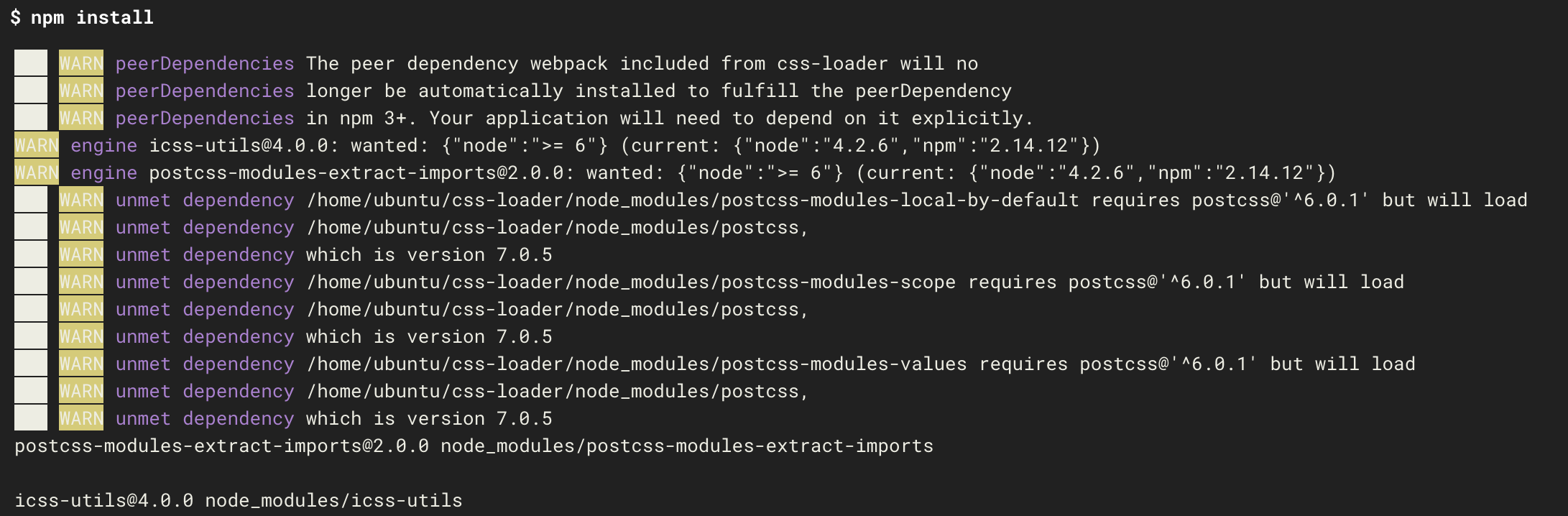 Update Circle CI · Issue #793 · webpack-contrib/css-loader · GitHub