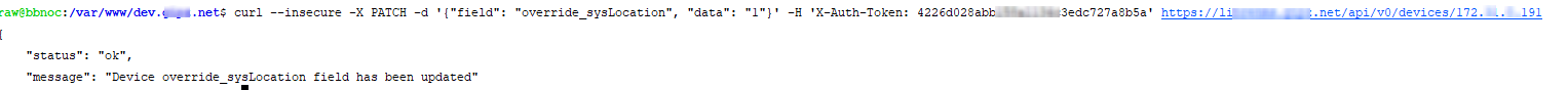 API device fields is not filled - and API accepts invalid fields · Issue #14538 · librenms ...