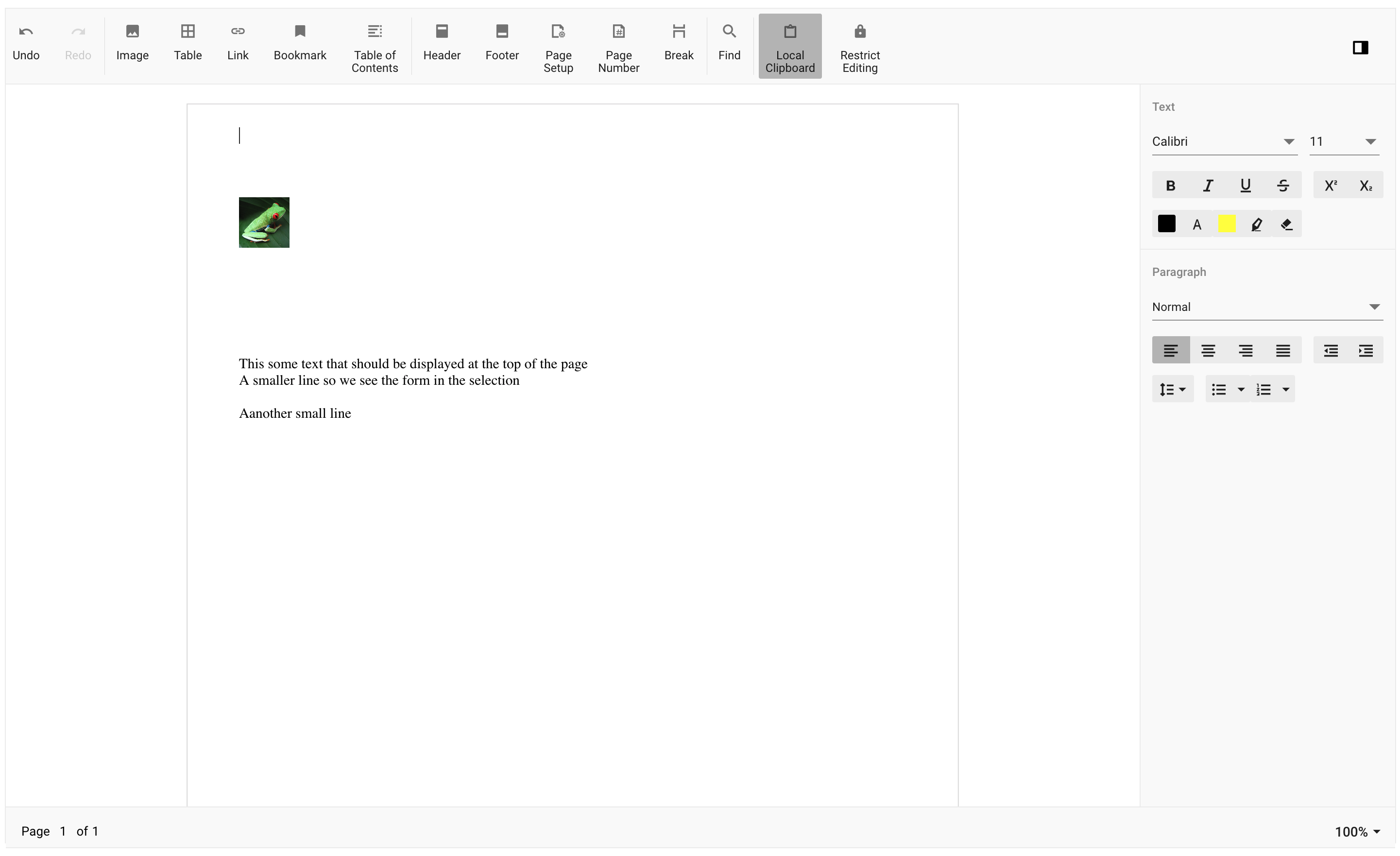 DocumentEditorContainerComponent: text rendered displaced · Issue #34 ...