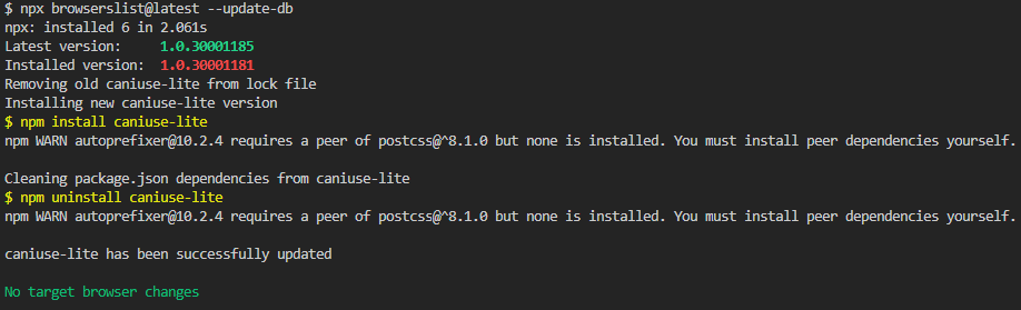 Request Update Browserslist · Issue 8615 · Renovatebot Renovate · Github