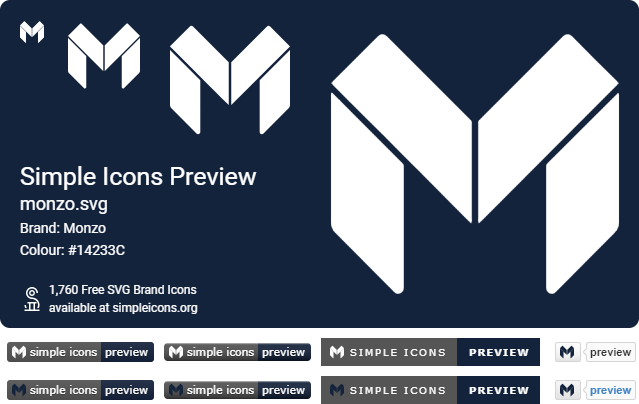 Update Monzo icon by service-paradis · Pull Request #5219 · simple ...