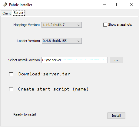 Suggested server install layout. · Issue #19 · FabricMC/fabric-installer · GitHub