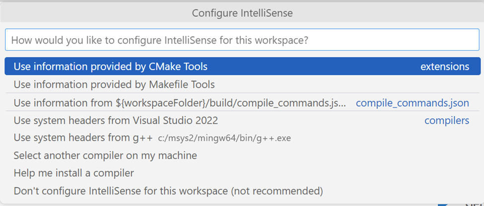 All in one configuration selection experience · Issue #10756 · microsoft/vscode-cpptools · GitHub