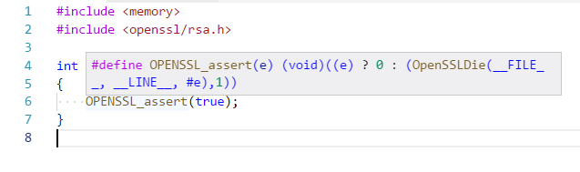 Cannot parse the openssl header · Issue #2399 · microsoft/vscode-cpptools · GitHub