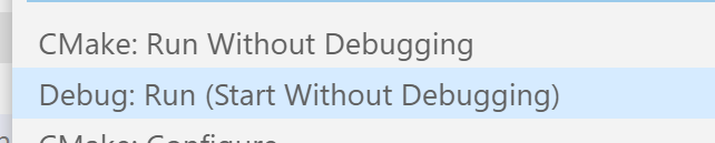 Running Targets (with arguments) Without a Debugger · Issue #1177 ...