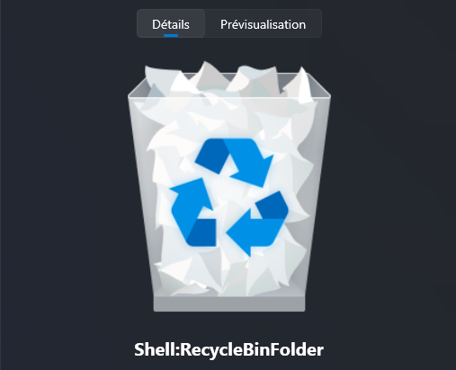 Inaccurate Names in Preview Pane for "Network" and "Recycle Bin ...