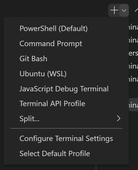 Terminal dropdown doesn't show extension contributed profile as default · Issue #129611 ...
