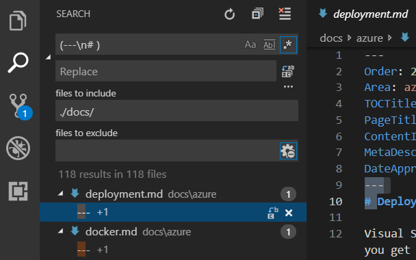 Multiline search results sometimes shows second line · Issue #62204 ...