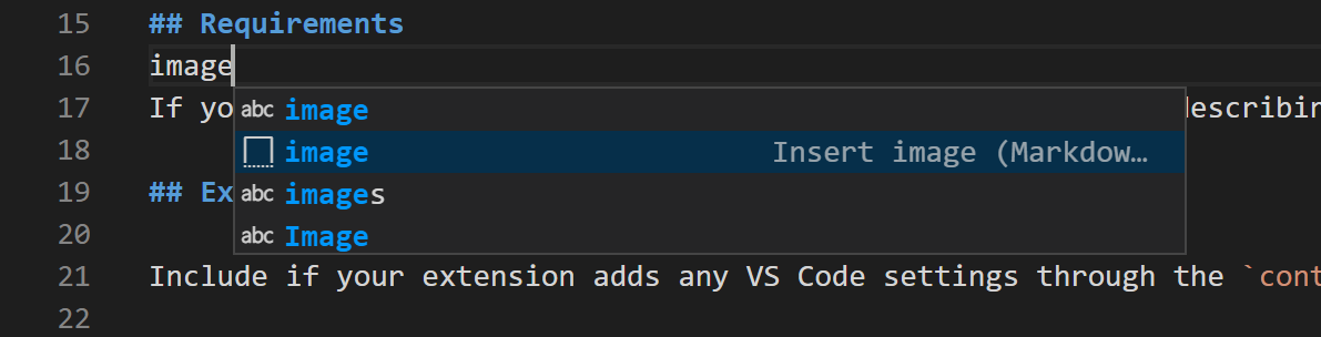 Snippet descriptions are clipped · Issue #89507 · microsoft/vscode · GitHub