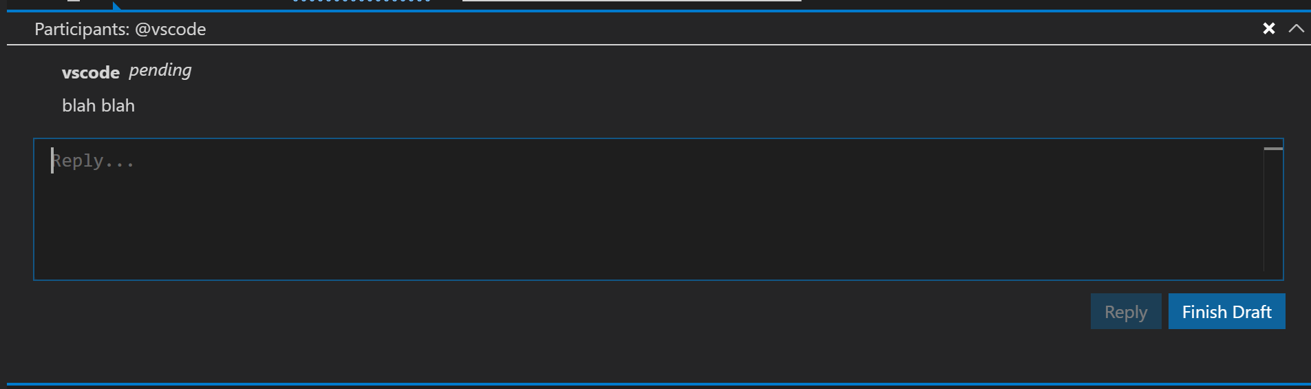 Sometimes comments prompt replaces placeholder text · Issue #96516 ...