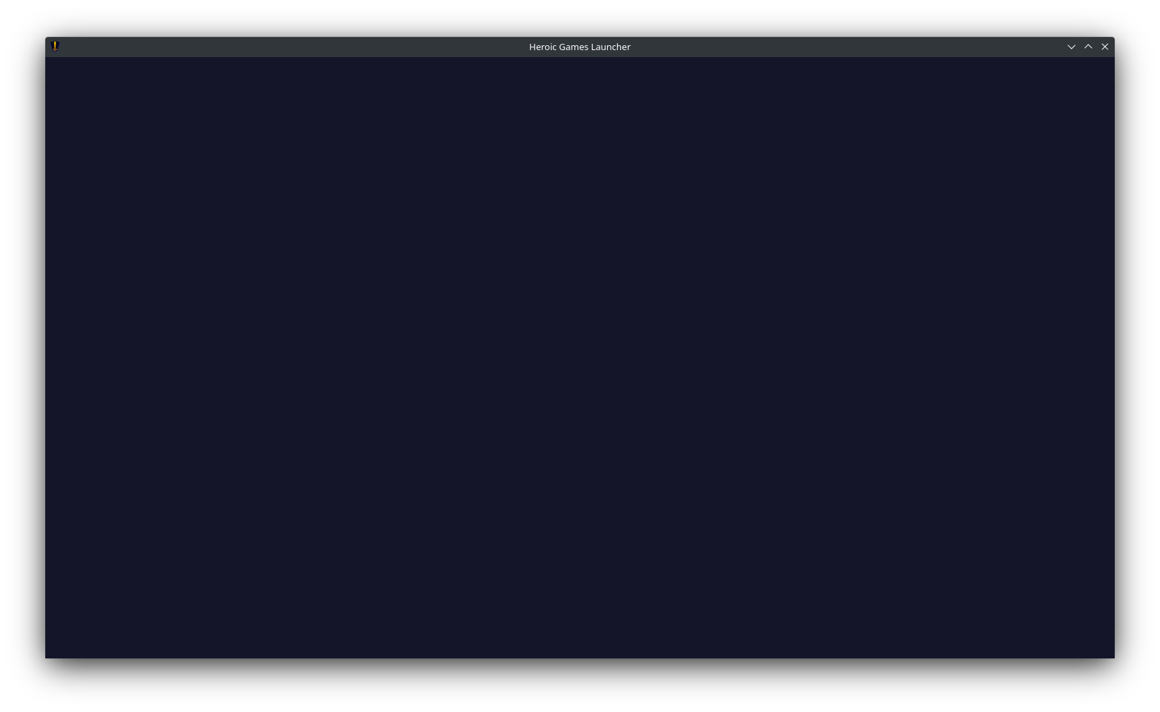 Empty blue window since latest update · Issue #1737 · Heroic-Games ...