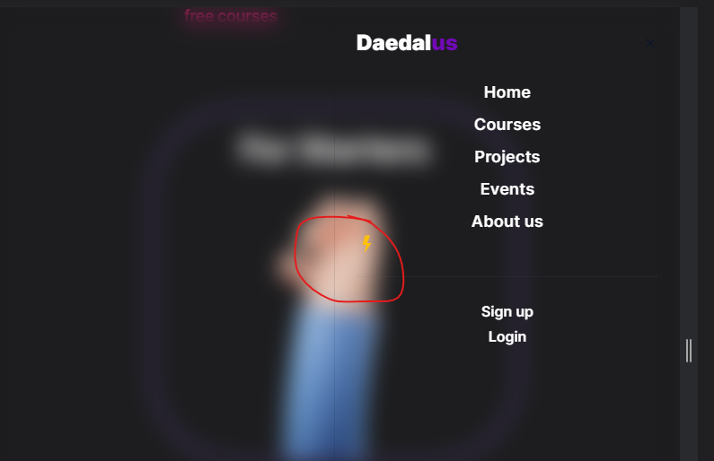 mobile navbar burger menu · Issue #47 · daedalus-developers/daedalus.codes · GitHub