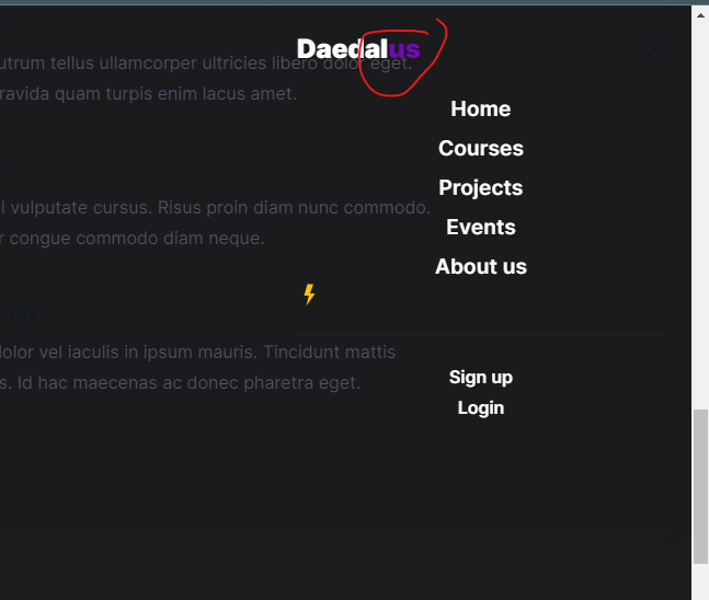 mobile navbar burger menu · Issue #47 · daedalus-developers/daedalus.codes · GitHub