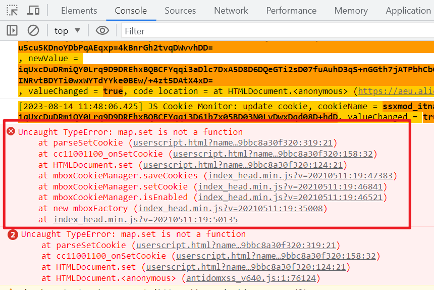 Bug Cookie Parser Use Map 似乎有兼容性问题 · Issue 14 · Jsreijs Cookie Monitor Debugger Hook · Github 4531