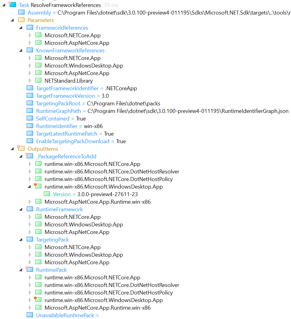 Unable to find package runtime.win-x86.Microsoft.WindowsDesktop.App when publishing Blazor self ...