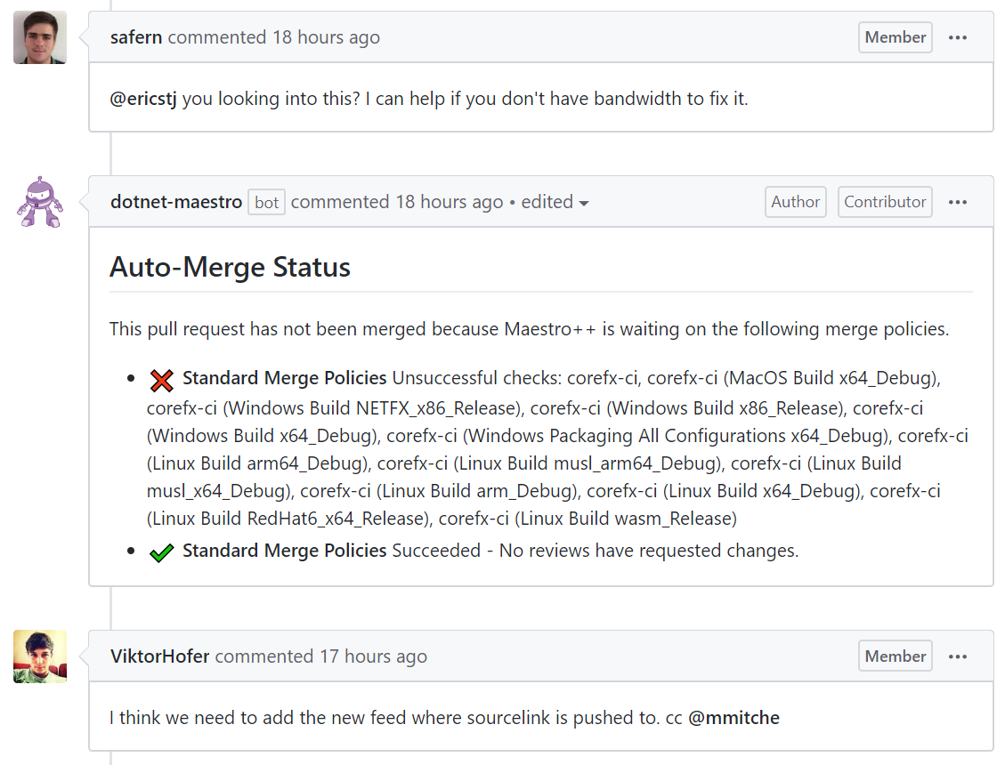 [maestro++] Minimize old Auto-Merge Status comment as outdated when posting a new one · Issue ...