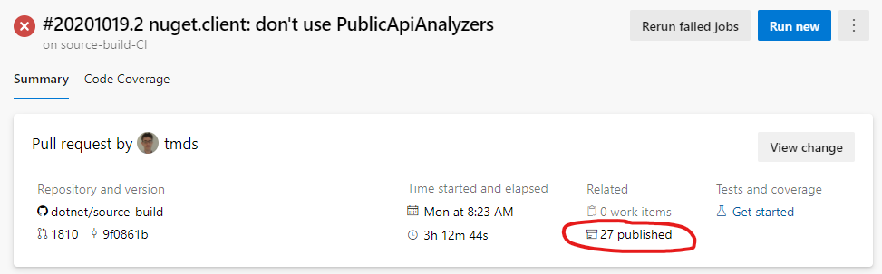Make prebuilt report accessible anonymously · Issue #1823 · dotnet/source-build · GitHub