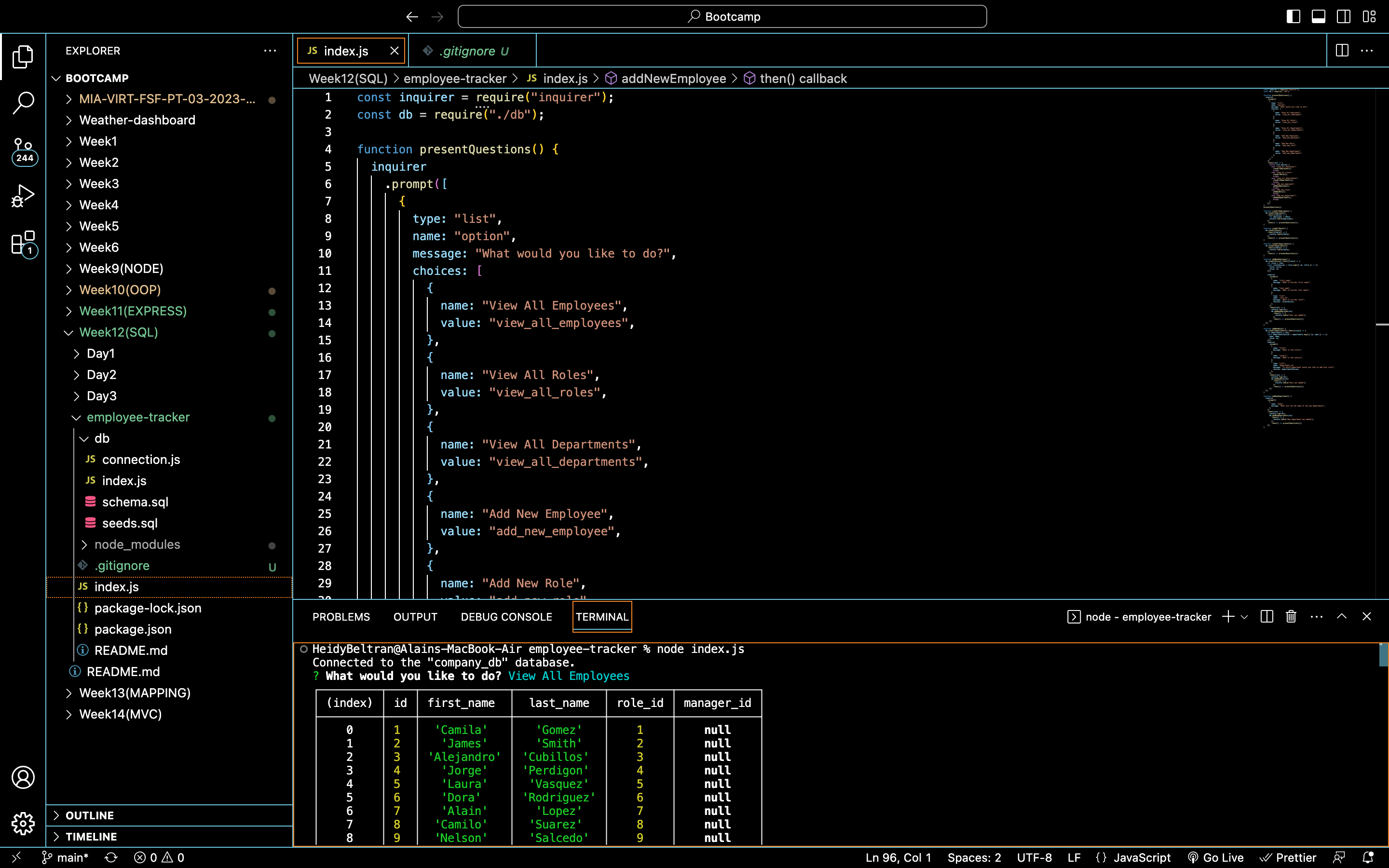 GitHub - HeiRiv/employee-tracker