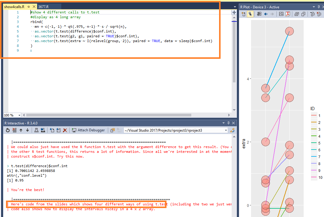 rtools hangs on specific swirl lesson step where rstudio does not · Issue #3677 · microsoft/RTVS ...