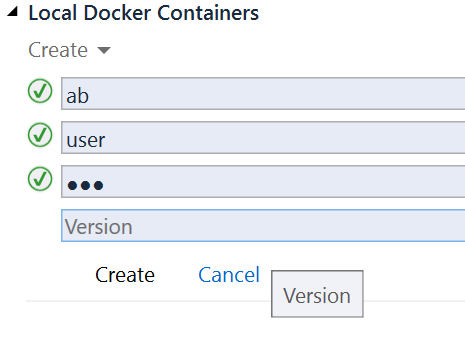 Container dialog 'Version' field should have tooltip/watermark with explanation · Issue #3976 ...