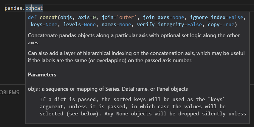 Improve Markdownlayout For Tooltips And Completion · Issue 1485 · Microsoftvscode Python · Github