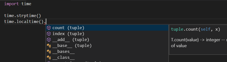 time.strptime (and others) info not being pulled from typeshed · Issue ...