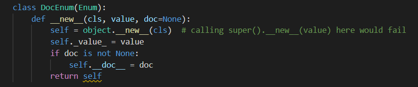 `Self` is squiggled as undefined · Issue #1727 · microsoft/python-language-server · GitHub