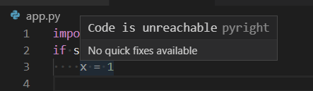 Type checker reports code inside `sys.platform` check as unreachable ...